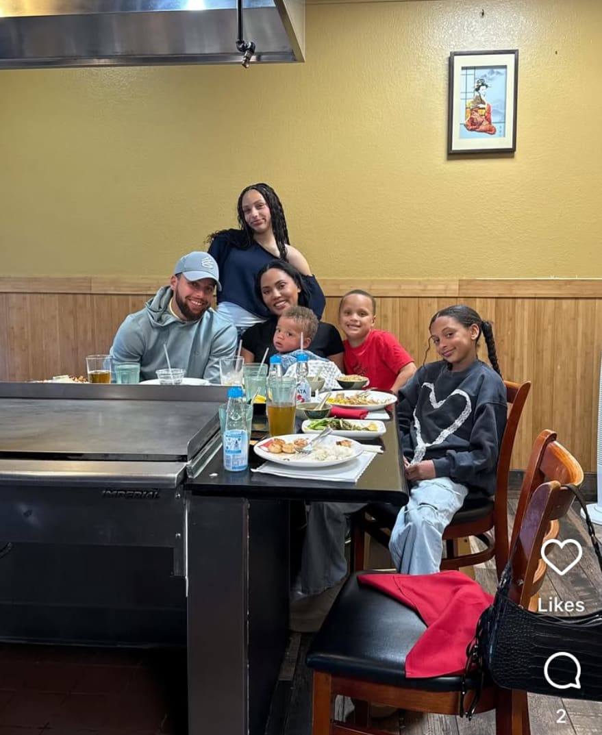 Stephen Curry's 12-year-old daughter Riley almost as tall as dad in ...