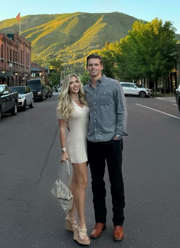 Chiefs heiress Gracie Hunt outshined by tall, handsome bf Derek Green ...