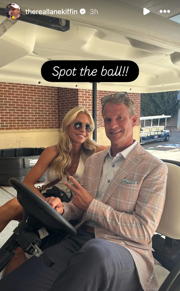 Lane Kiffin’s wife Layla rocks roller derby fit without Ole Miss football coach