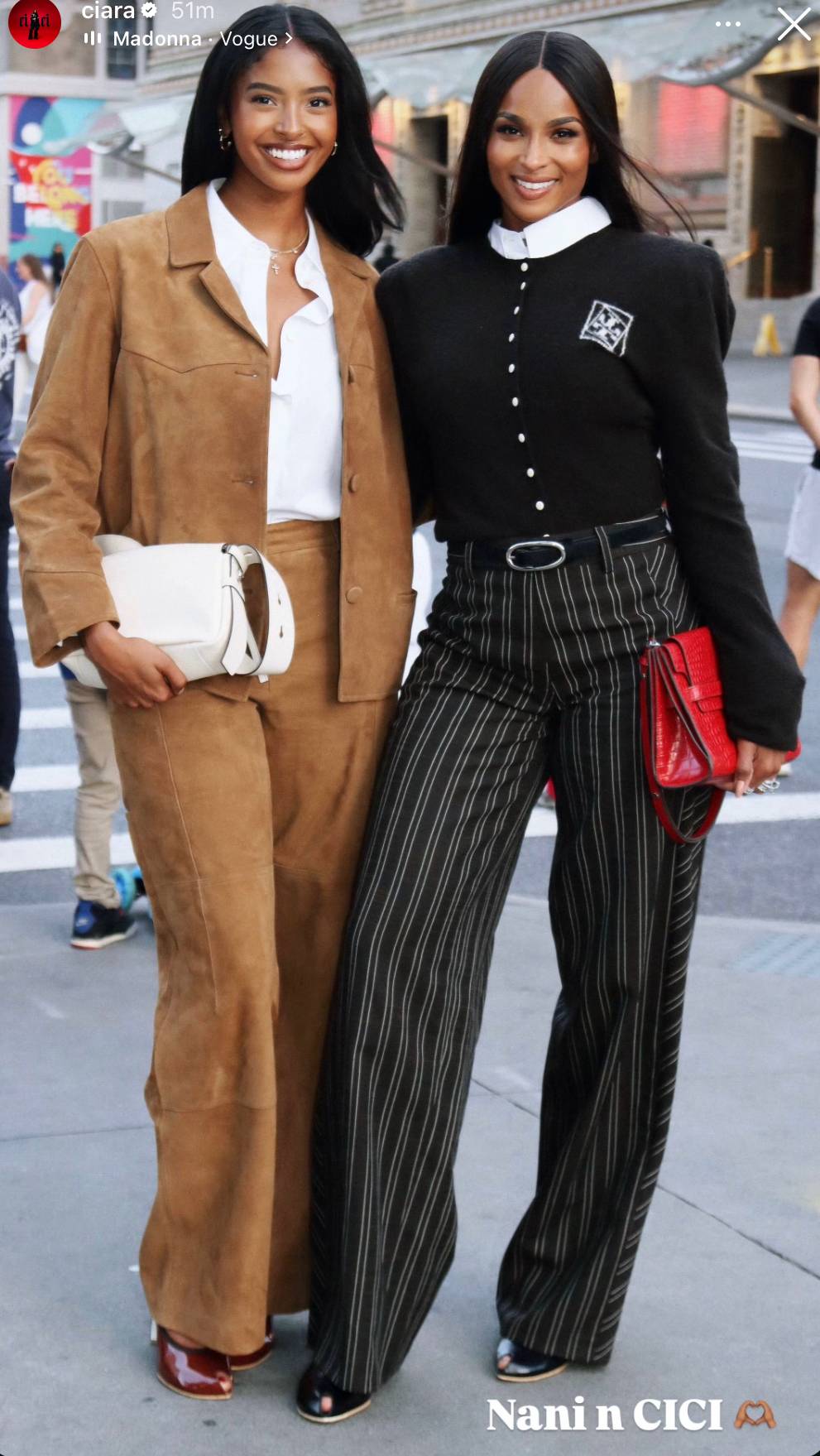 Vanessa Bryant’s daughter Natalia matches Ciara’s stunning look at ...