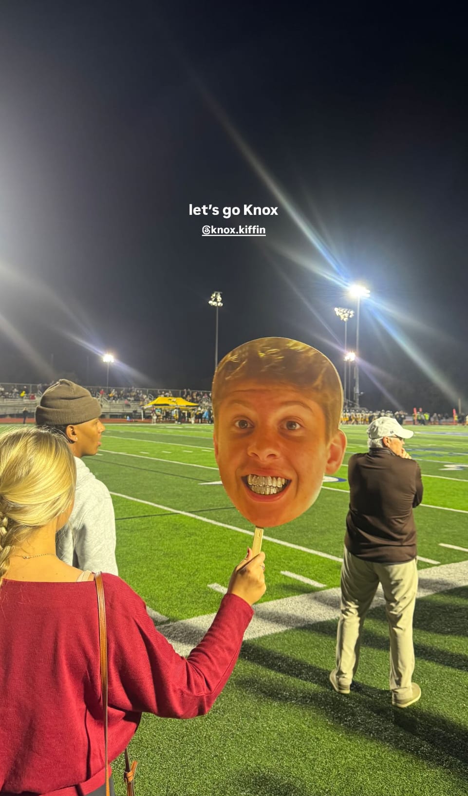 Lane Kiffin’s daughter Landry has embarrassing sign at brother Knox’s ...