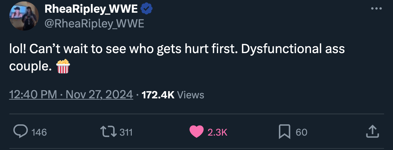 WWE Stars Liv Morgan & Rhea Ripley Engage In Brutal X Battle Ahead Of ...