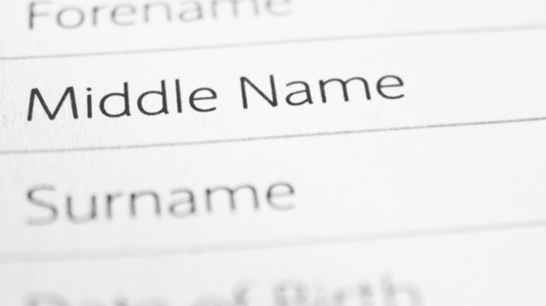 Why Do We Have Middle Names? | Mental Floss