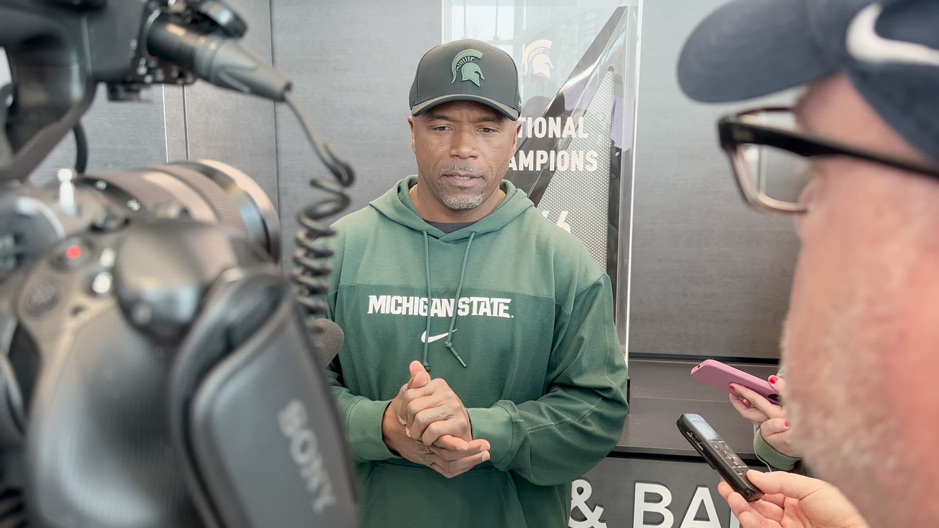 Michigan State Wide Receivers Coach Enters Fifth Season With Spartans ...