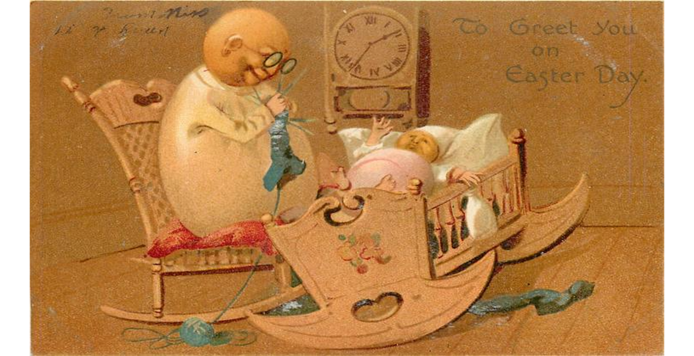 11 Odd Old-Timey Easter Cards