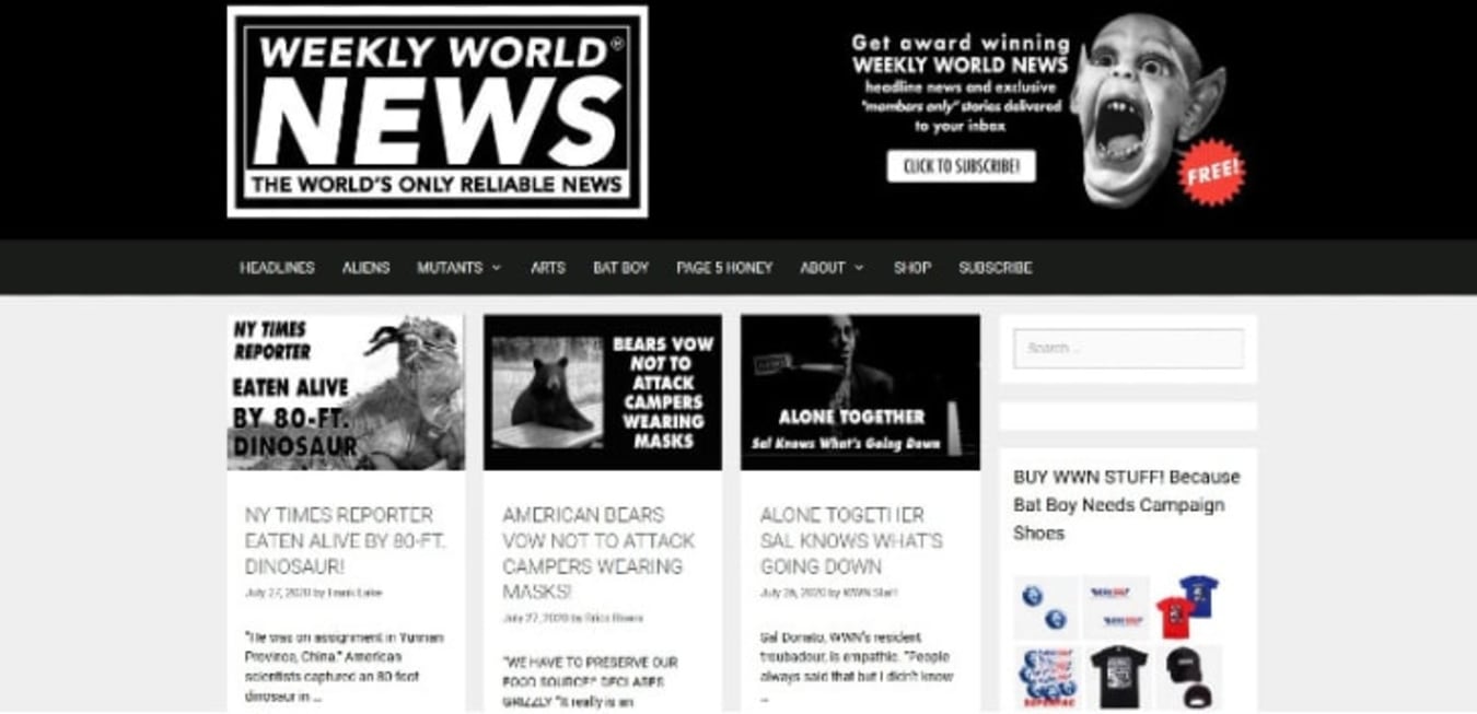 Weekly World News' Oral History | Mental Floss