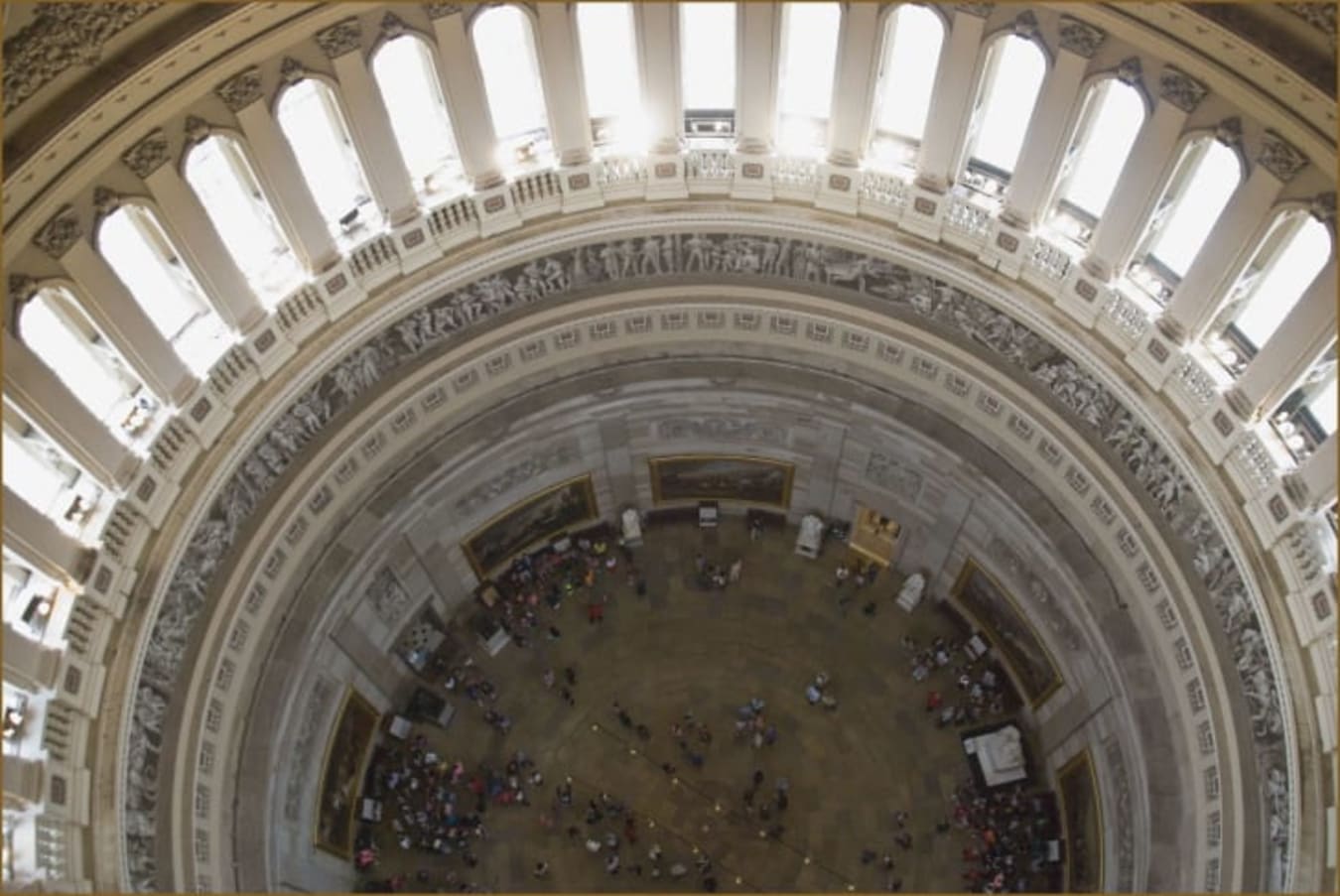 The U.S. Capitol Building Houses an Empty Crypt for George Washington ...