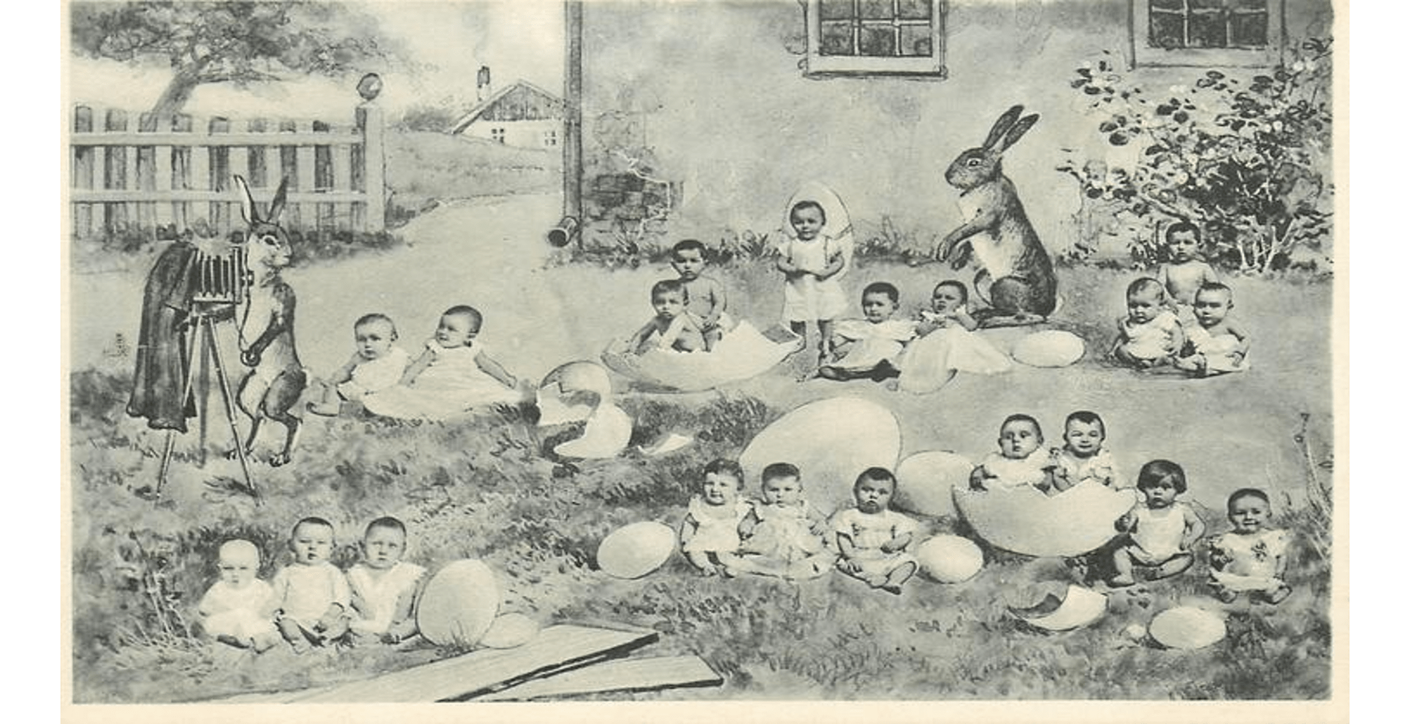 11 Odd Old-Timey Easter Cards