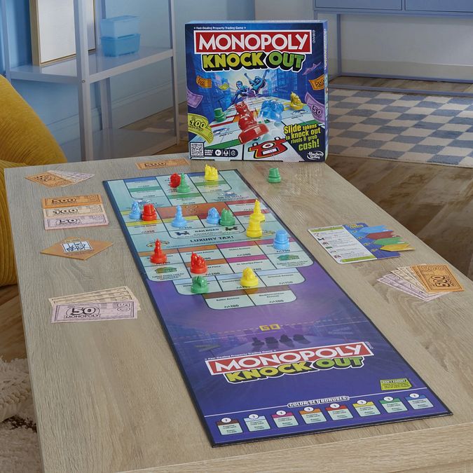 This New ‘Monopoly Knockout’ Game Lets You Get Physical