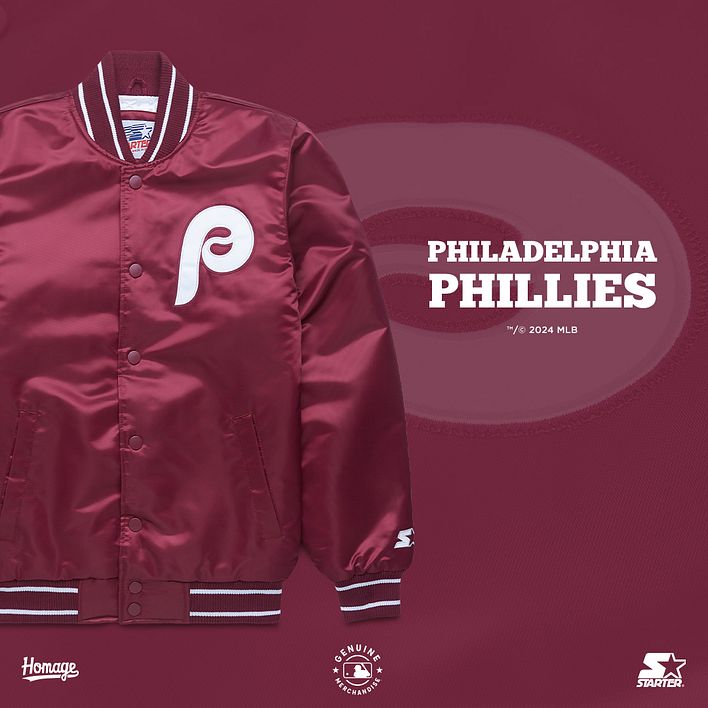 This Philadelphia Phillies Starter jacket is a must-have for 2024