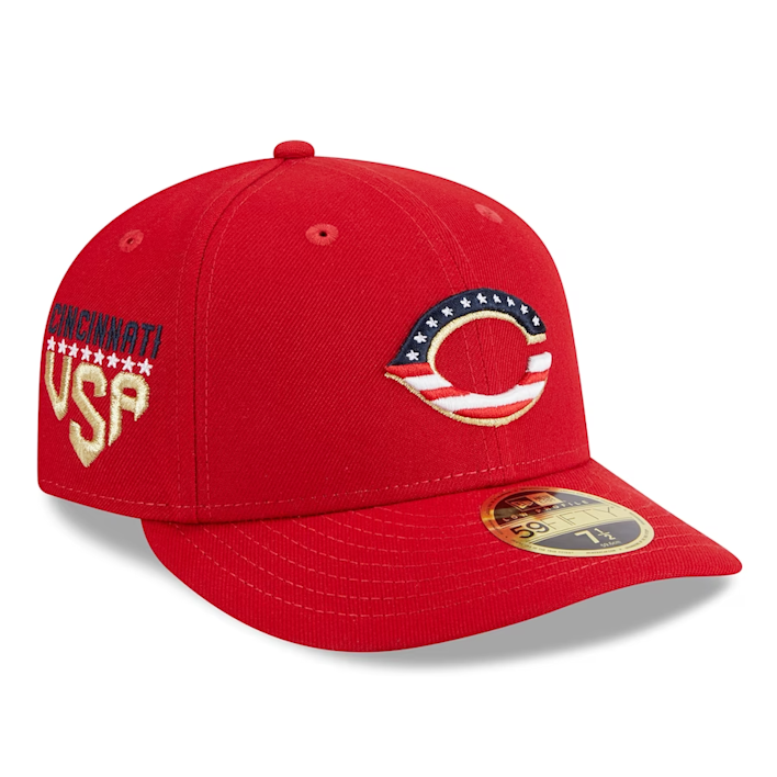 Celebrate the Fourth of July in style with Cincinnati Reds hats by New Era