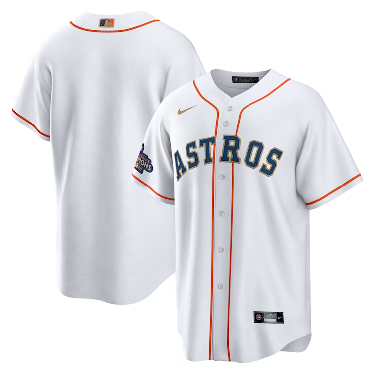 Dress like a Champion with Houston Astros Gold Collection gear
