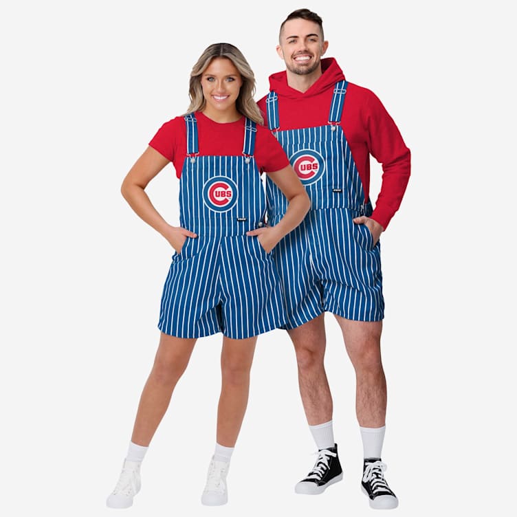 Where To Get Chicago Cubs Pinstripe Bib Shortalls From FOCO